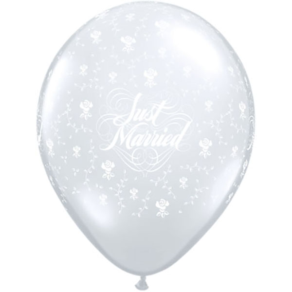 Artikal: 37087
Naziv: 11″ Latex Just Married Diamond Clear (5)