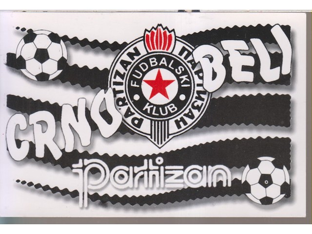 PARTIZAN FUDBALSKI KLUB CRNO-BELI / perfekTTTTTTTT