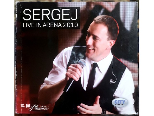 Sergej Ćetković - Live in Arena 2010 DVD