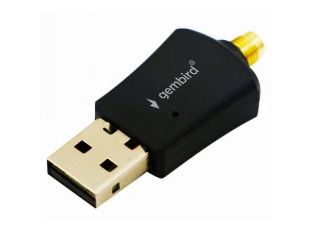 WNP-UA300P-02 **Gembird High power USB wireless adapter 300N, detachable antena, RF pwr &lt;20dBm (676)