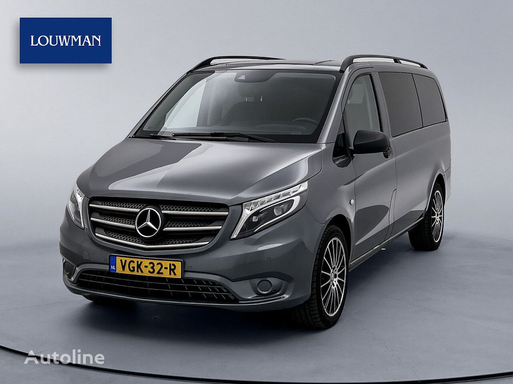 Mercedes-Benz Vito 119 CDI Lang Dubbele Cabine LED Trekhaak Navigatie Achterui minibus furgon