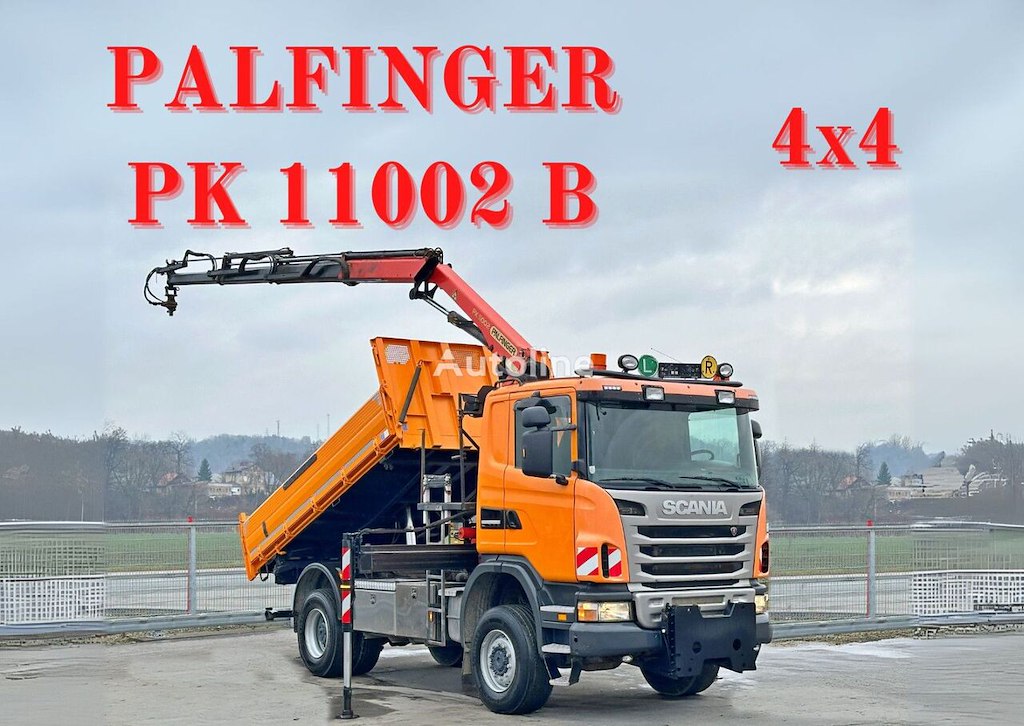 Scania G360 Kipper 4,10m *PK 11002 B + FUNK *4x4 kiper