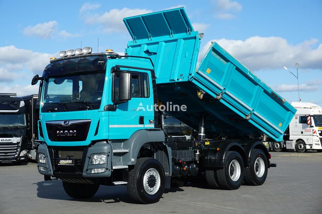 MAN TGS / 26.470 / E 6 / WYWROTKA / 6 X 6 / HYDROBURTA kiper