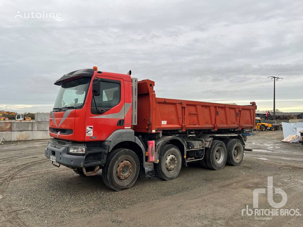 Prodaje se Renault KERAX 420DCI 8x4 Camion Benne 8x4 kiper na aukciji