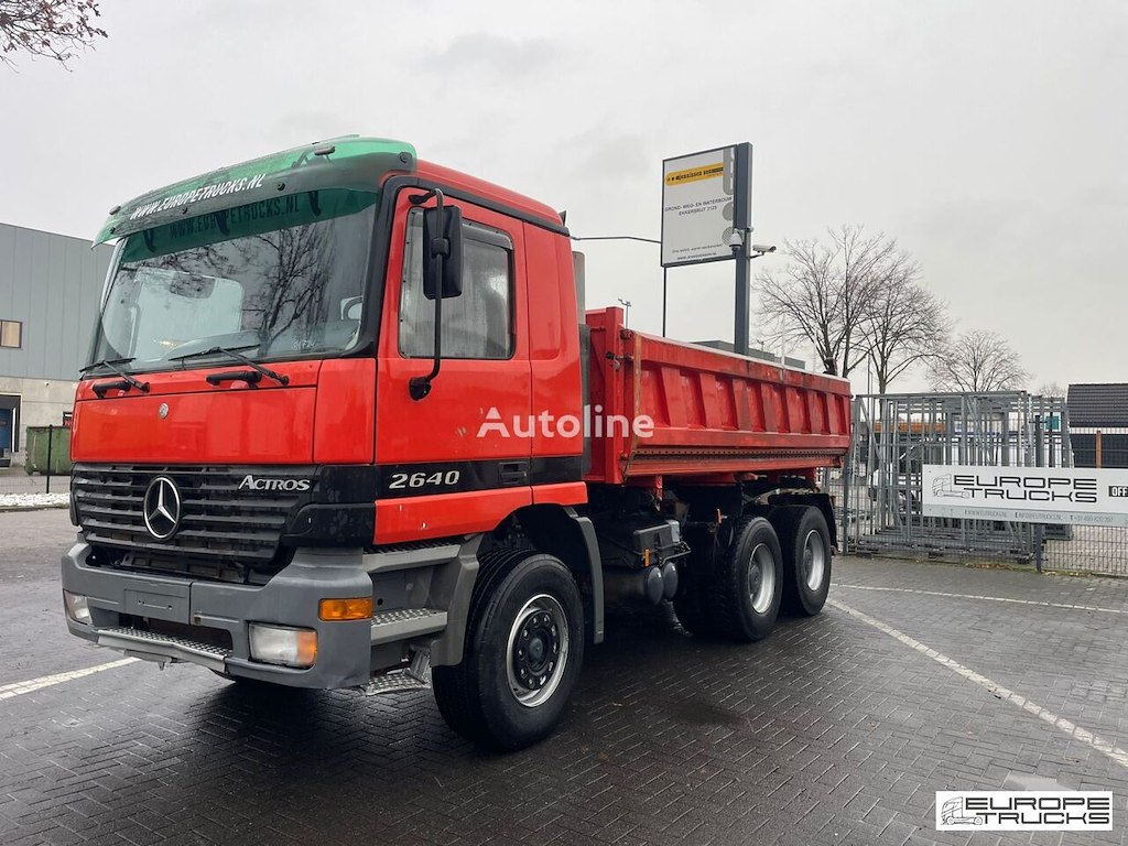 Mercedes-Benz Actros 2640 Full Steel - EPS 3 Ped - Airco - Meiller kiper