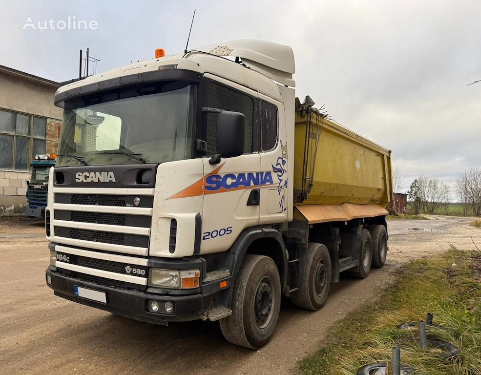 Scania R164 580 8x4 Full steel kiper