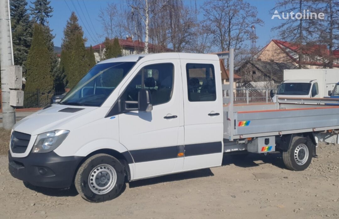 Mercedes-Benz Sprinter 313 CDI Doka /Dubel Kabina Skrzynia 3.60 M ! Klima ! S kamion s ravnom platformom < 3.5t