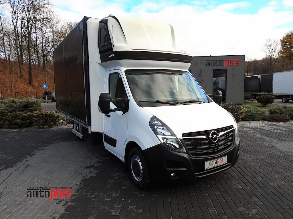 Opel MOVANO PLANDEKA 12 PALET WEBASTO KLIMATYZACJA LEDY ASO PNEUMATYK kamion s ceradom < 3.5t