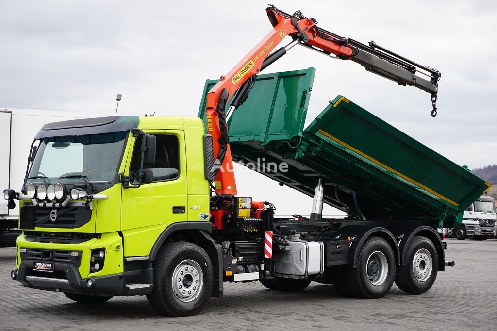 Volvo FMX / 460 / WYWROTKA + HDS / HYDROBURTA / MANUAL kiper