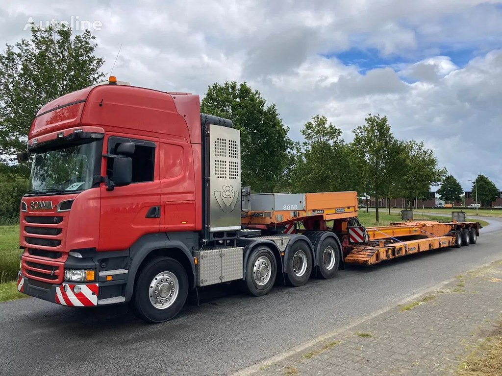 Goldhofer STZ VKL3 34/80 A Vesselbed low loader poluprikolica sa niskom platformom