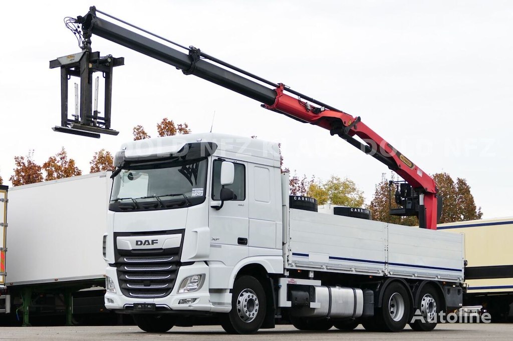 DAF XF 480 kamion s ravnom platformom