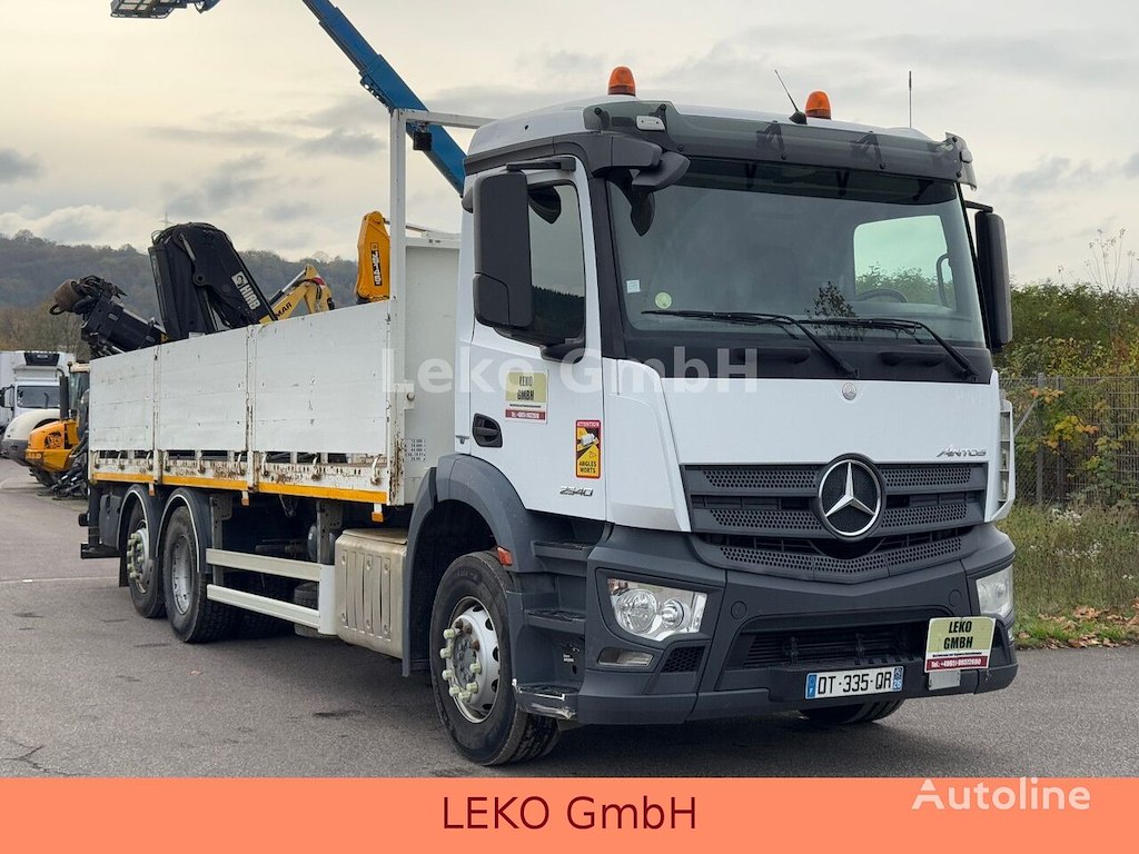 Mercedes-Benz Antos 2540 kamion s ravnom platformom