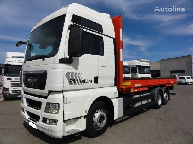 MAN TGX 26.440 kamion s ravnom platformom