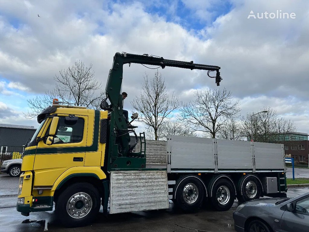 Volvo FM 460 8X2 - EURO 6 + KENNIS 14.000-R ROLLER - HATZ ENGINE + TÜV kamion s ravnom platformom