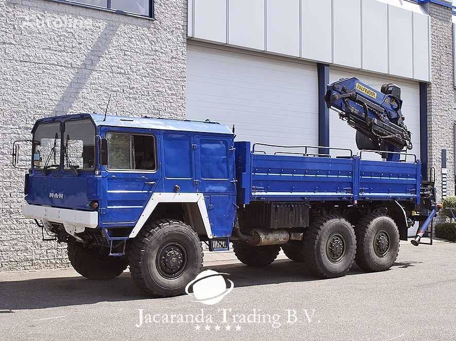 MAN 4520 6x6 Palfinger - WSK - (3x IN STOCK ) MAN KAT kamion s ravnom platformom