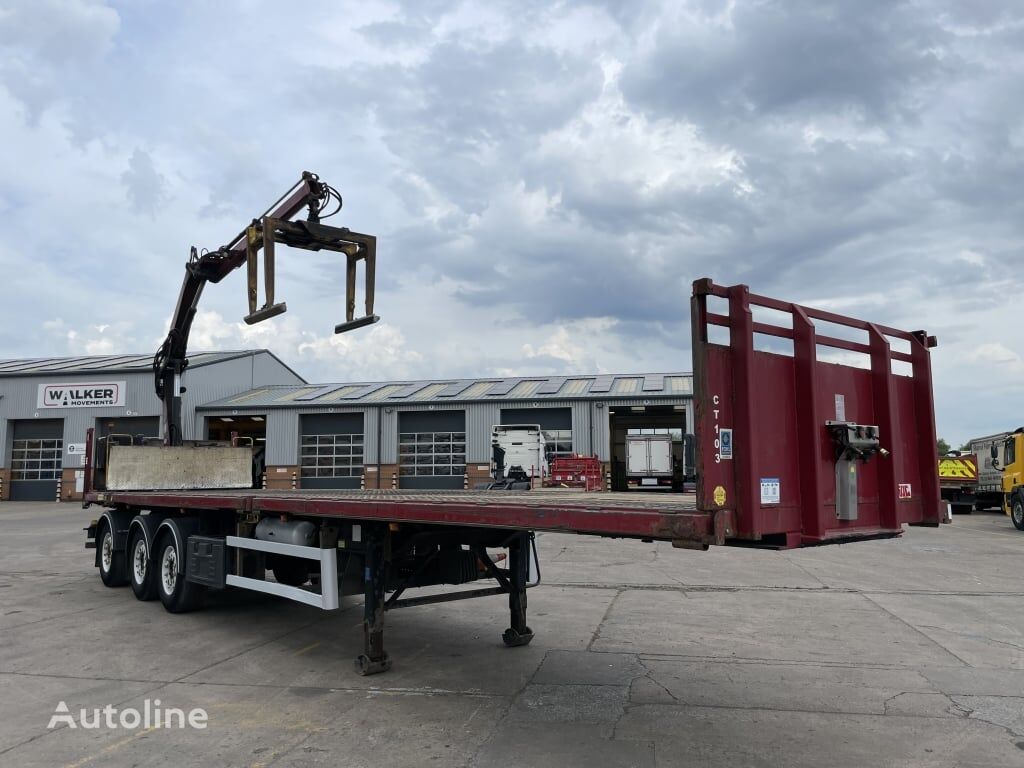 SDC 42FT BRICK GRAB TRAILER poluprikolica platforma