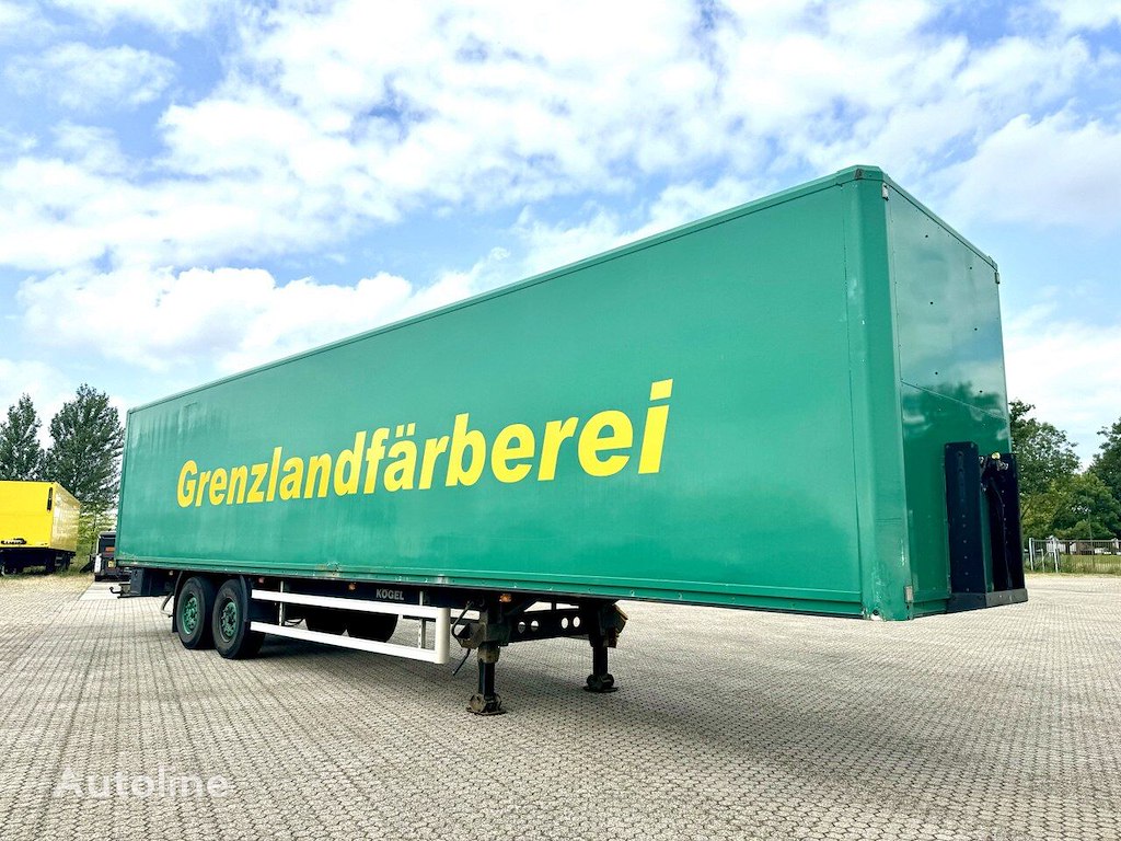 Kögel SPKH 18 - 90m3 - 2-Axle Box furgon poluprikolica