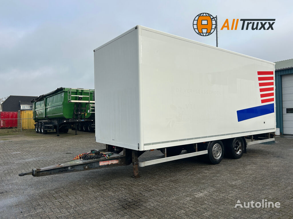 Happy trailer MRP 2-218 BPW NL trailer furgon poluprikolica