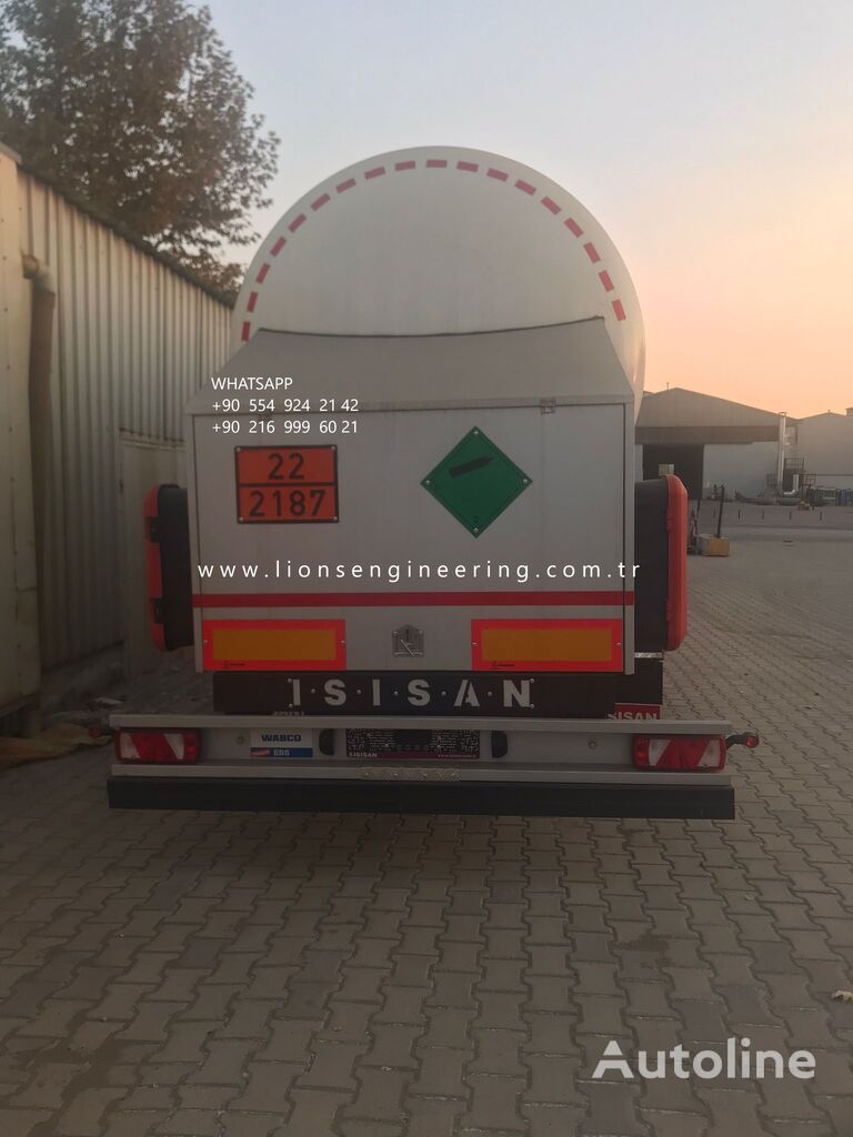 Isısan LOX tankeri ve Stoklama Tankı druga cisterna