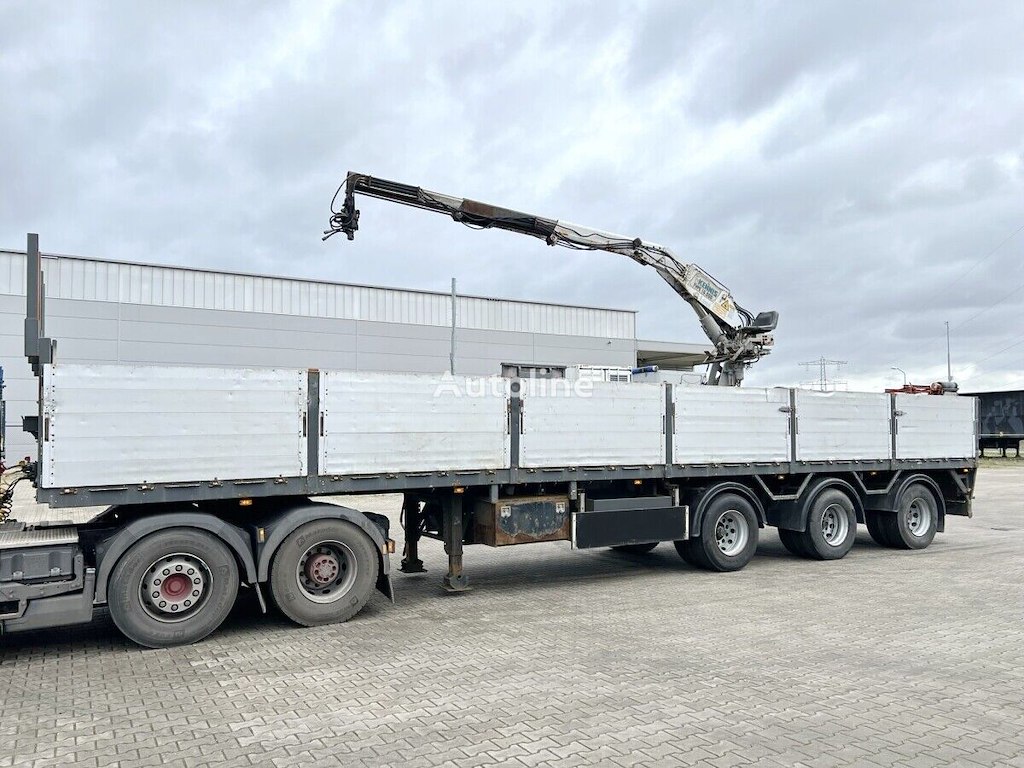 Pacton T3-003 Brick Trailer poluprikolica sa ravnom platformom