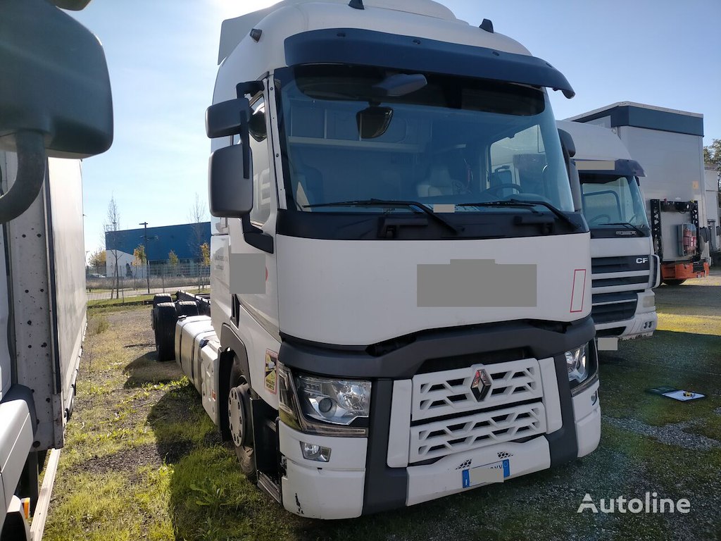 Renault T460 a telaio 3 assi carrozzabile 9,2mt kamion šasija