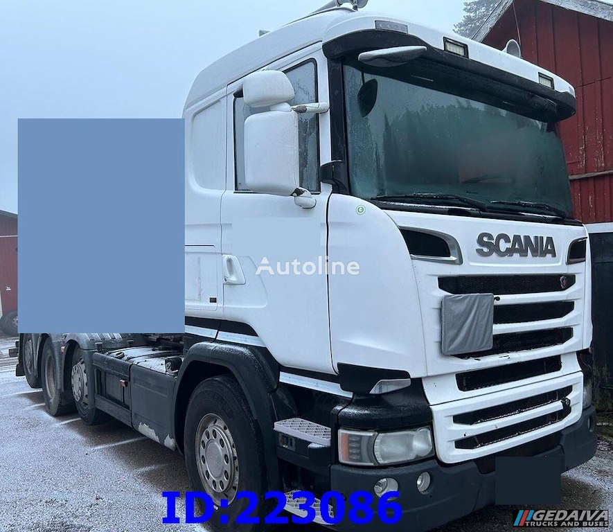 Scania R580 8X2 kamion šasija