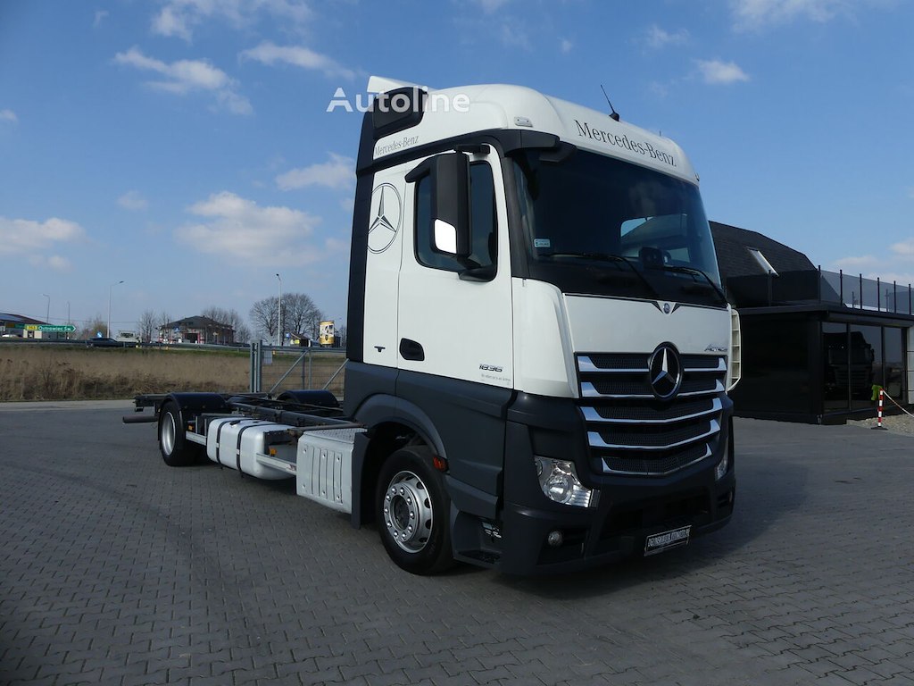 Mercedes-Benz ACTROS MP4 1836 / BDF / AUTOMAT / Rama do zabudowy / kamion šasija