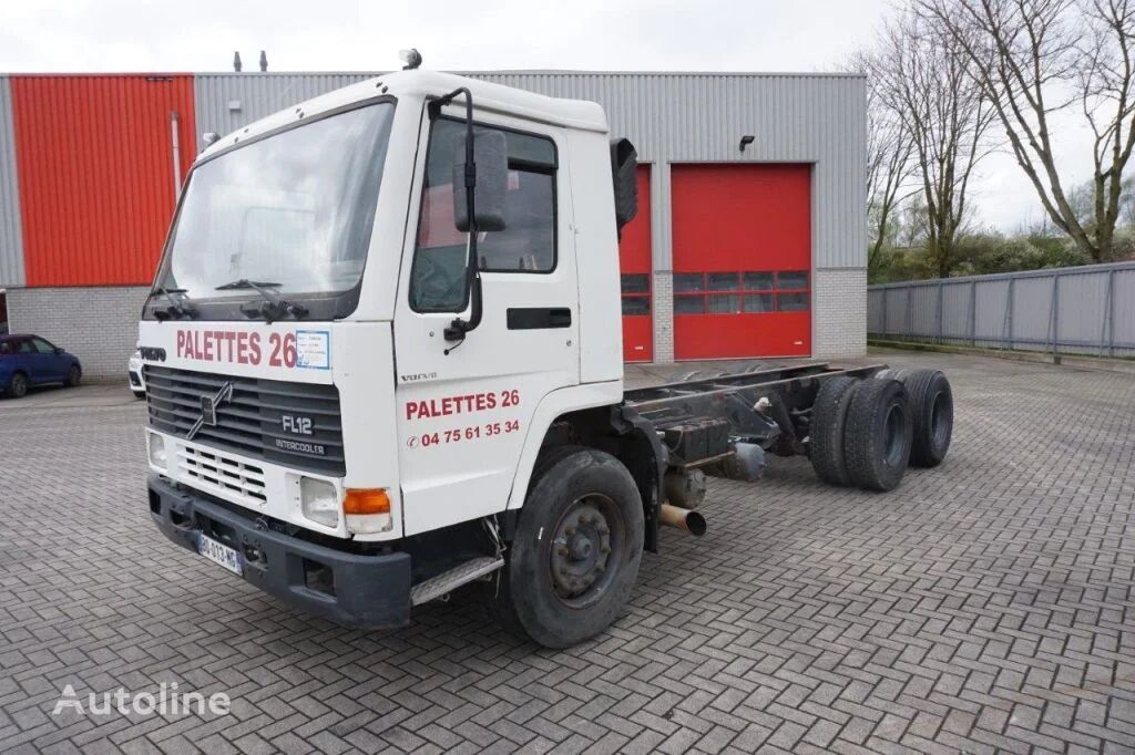 Volvo FL12-420 / ENGINE RUNNING / MANUAL / FULL STEEL / VEB / 6X2 / AI kamion šasija