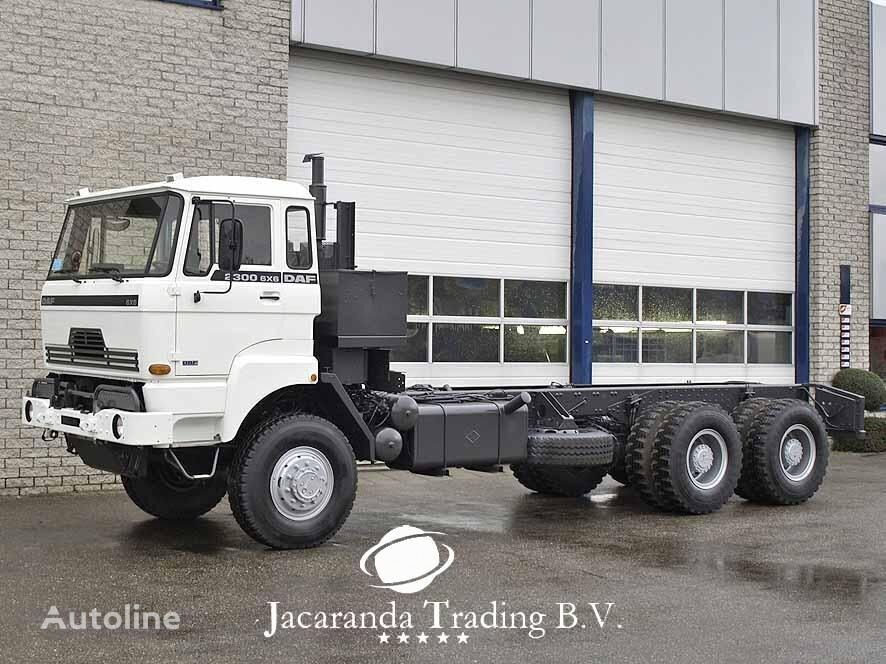 DAF 2300 6x6 WSK - (50x IN STOCK ) EX ARMY kamion šasija