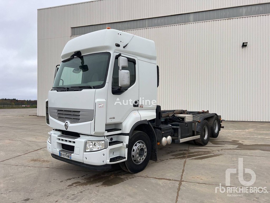 Prodaje se Renault PREMIUM 460DXI 6x2 Camion Ampliroll 6x2 rol kiper sa kukom na aukciji