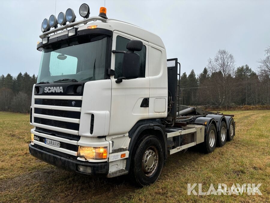 Prodaje se Scania 124 G rol kiper sa kukom na aukciji