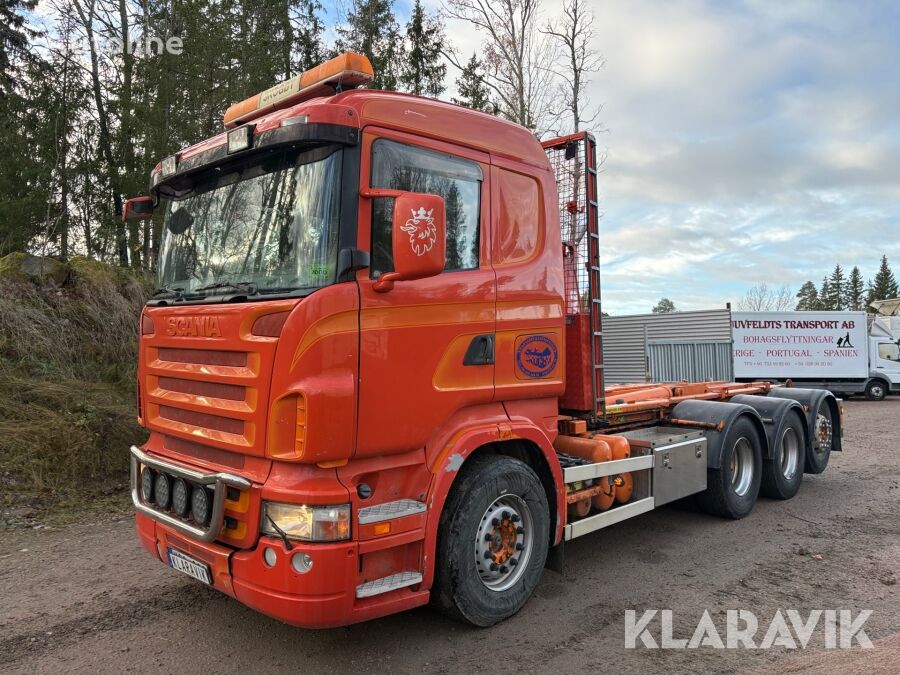 Prodaje se Scania Lastväxlare Scania rol kiper sa kukom na aukciji