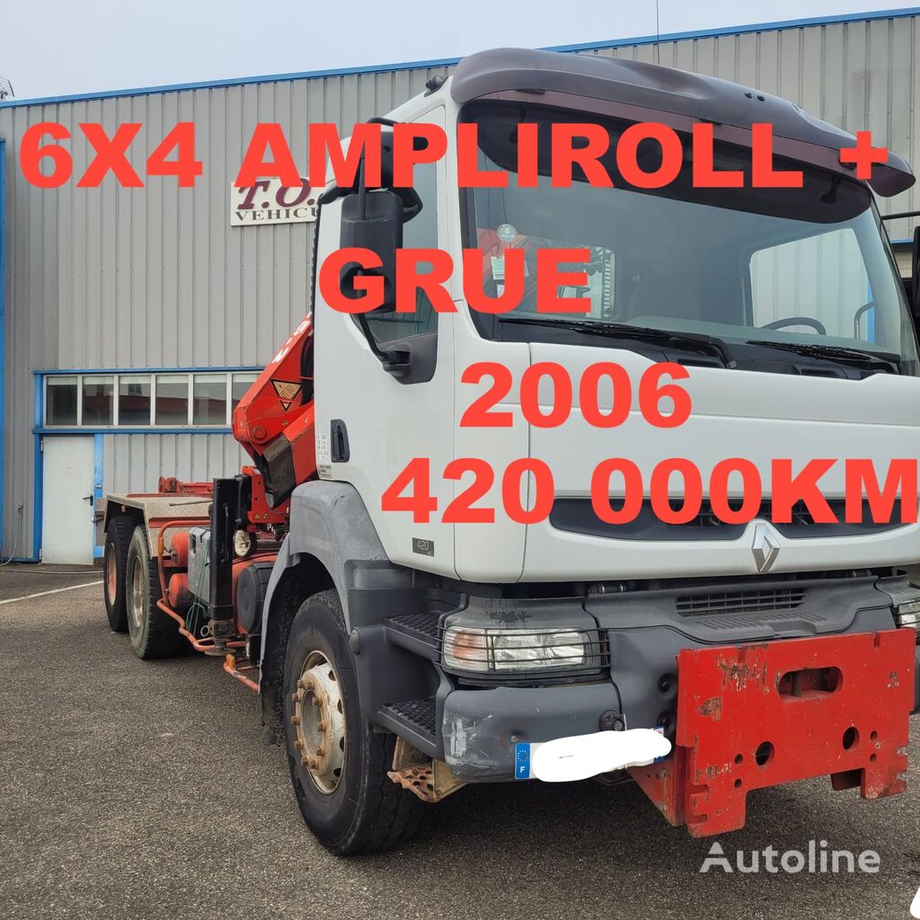 Renault KERAX 420 DCI kamion rol kiper