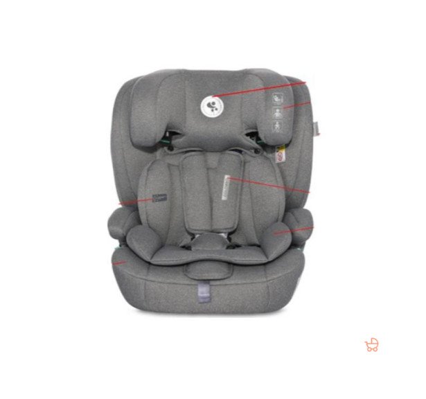 Lorelli Bertoni Colombo i-Size auto sedište za decu 76-150cm-Grey