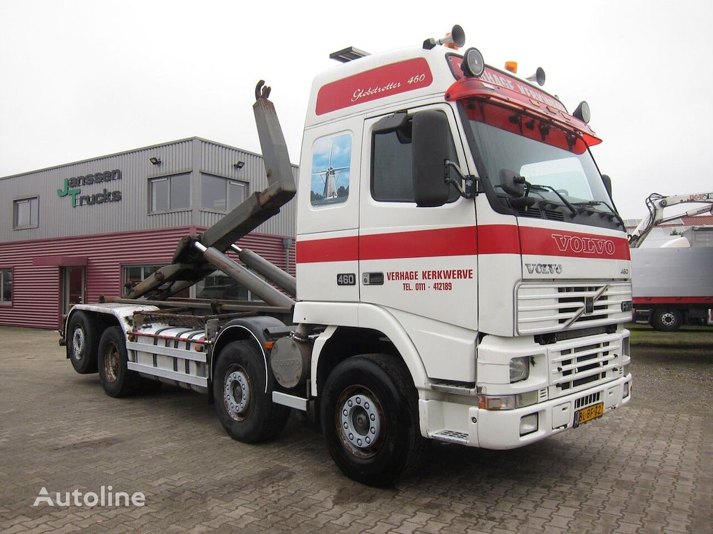 Volvo FH 460 Globe 8X2 VDL Haken 25T Manual Ap-Achse kamion rol kiper