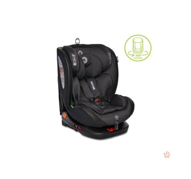 Lorelli Bertoni Ares i-Size Isofix auto sedište za bebe 40-150cm-Black