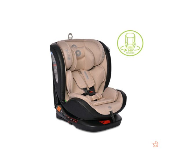 Lorelli Bertoni Ares i-Size Isofix auto sedište za bebe 40-150cm-Beige