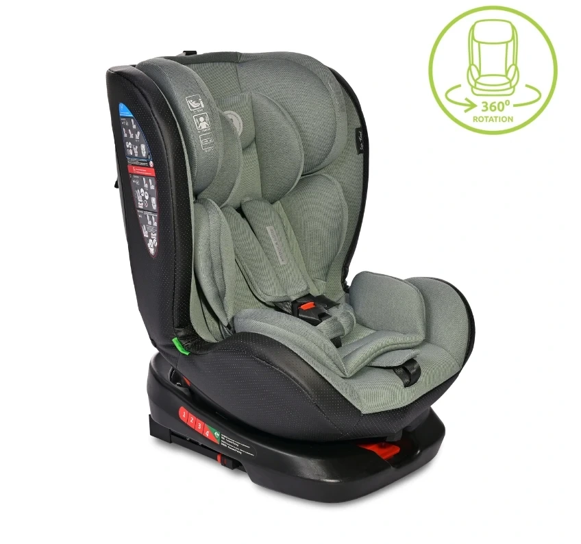 Lorelli Bertoni Nebula i-Size auto sedište za decu 40-150cm Isofix-Iceberg Green