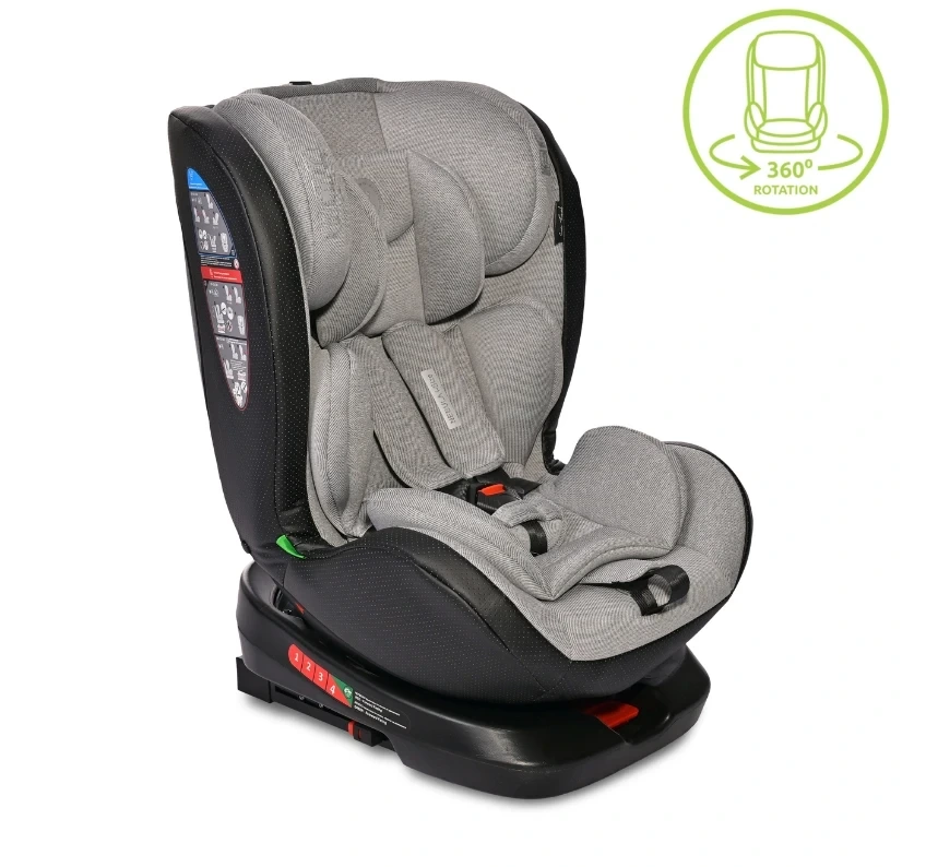 Lorelli Bertoni Nebula i-Size auto sedište za decu 40-150cm Isofix-Grey