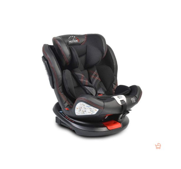 Auto sedište za decu Moni,Motion isofix od 0-36kg-Black