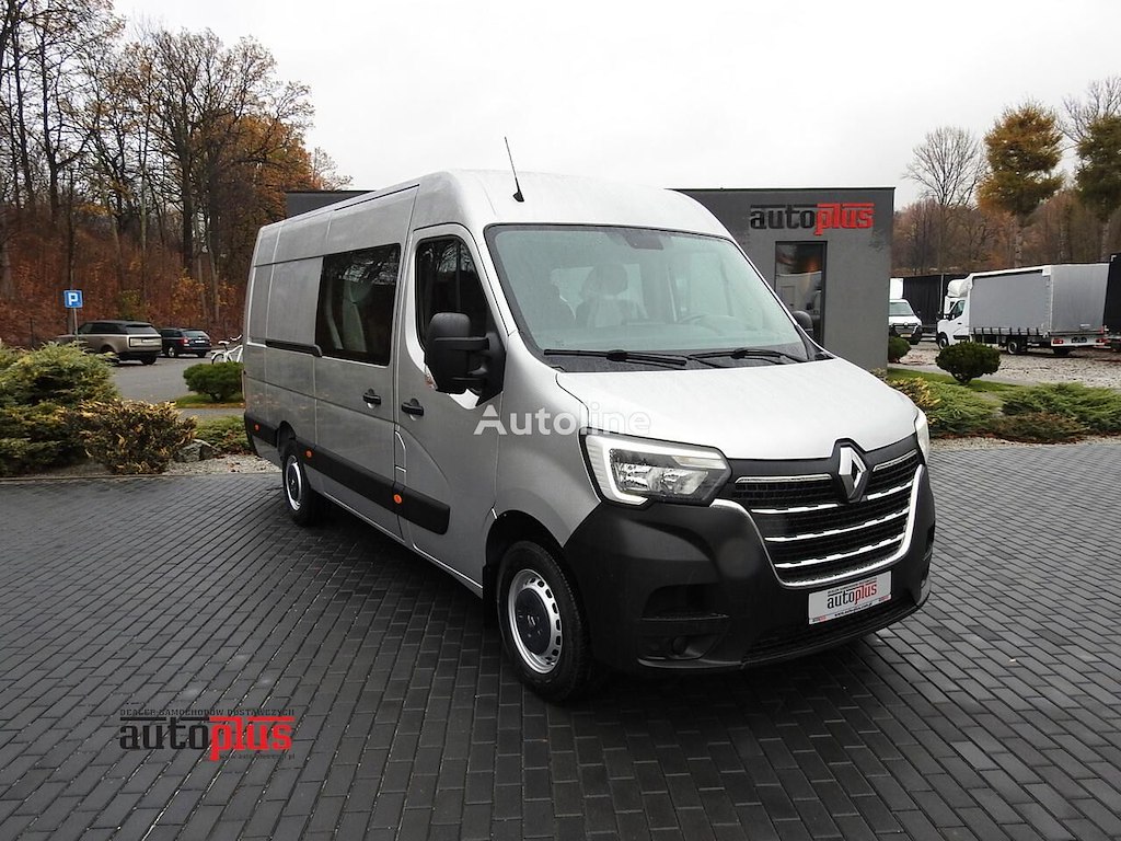 Renault MASTER FURGON BRYGADÓWKA 7 MIEJSC TEMPOMAT NAWIGACJA KLIMATYZAC kombi minibus