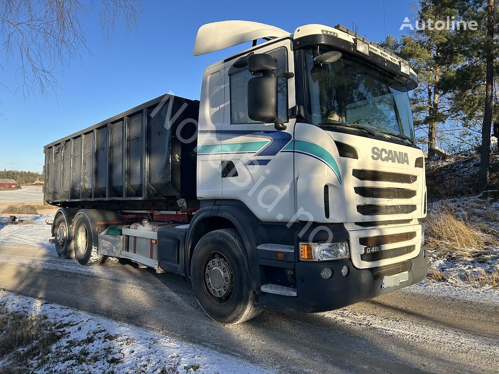 Scania G 480 *JOAB 21 TON *STRUCTURE INCLUDED *RETARDER *VIDEO kamion rol kiper