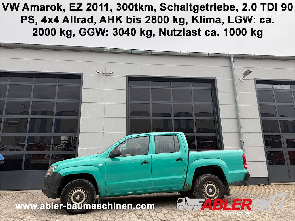 Volkswagen Amarok 2.0 TDI 4x4 Allrad Klima AHK pikap