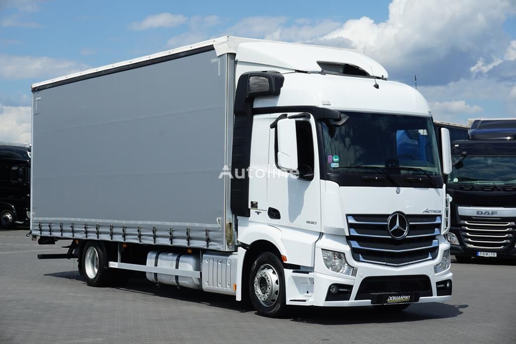 Mercedes-Benz ACTROS / 1830 / ACC / E 6 / FIRANKA / 19 PALET / ŁAD. 8592 KG kamion sa klizna zavesa cerada