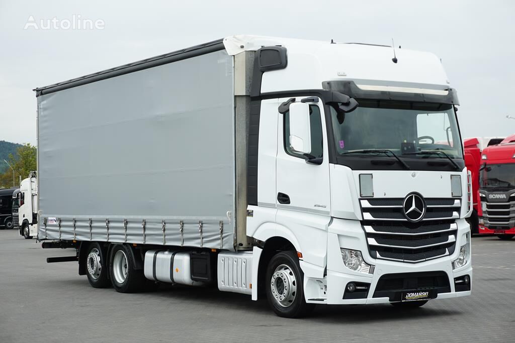 Mercedes-Benz ACTROS / 2545 / E 6 / ACC / FIRANKA / 20 PALET kamion sa klizna zavesa cerada