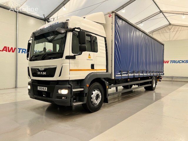 MAN TGM 18.250 4x2 Sleeper Cab Curtainsider kamion sa klizna zavesa cerada