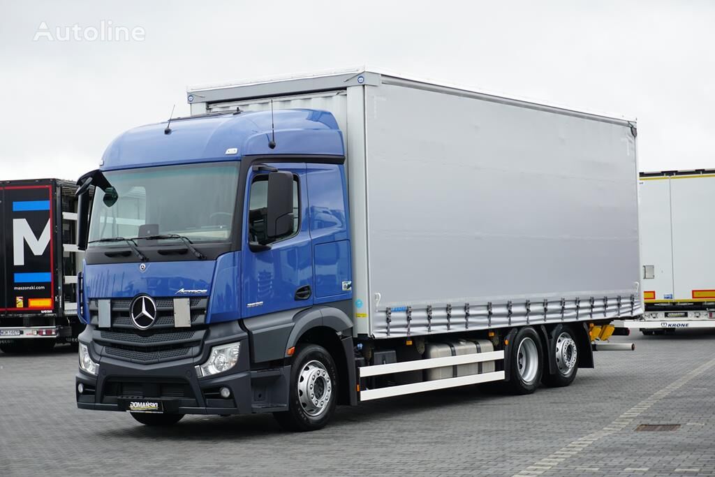 Mercedes-Benz ACTROS / 2536 / ACC / E 6 / MP 5 / FIRANKA / 19 PALET kamion sa klizna zavesa cerada