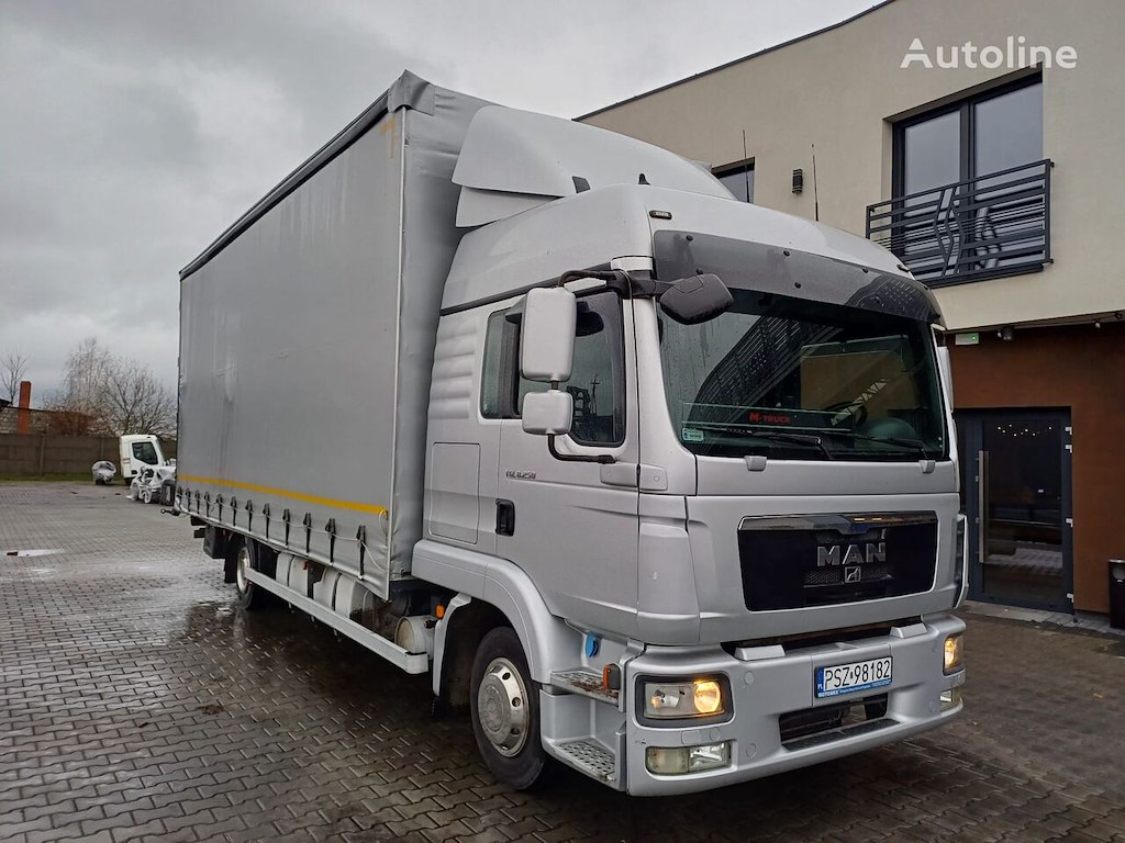 MAN TGL 8.250 ZF MANUAL kamion sa klizna zavesa cerada