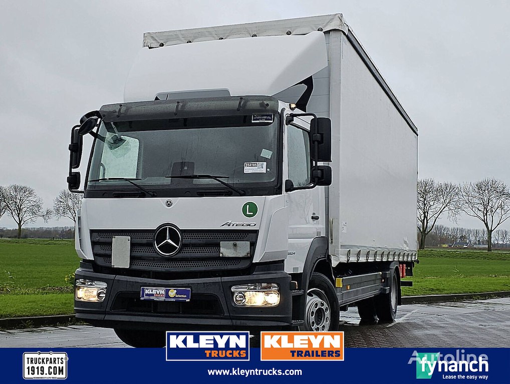 Mercedes-Benz ATEGO 1524 EDSCHA LIFT 95 TKM kamion sa klizna zavesa cerada