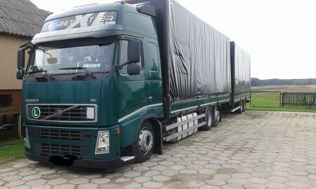 Volvo Fh 13 Automat kamion s ceradom + prikolica sa ceradom